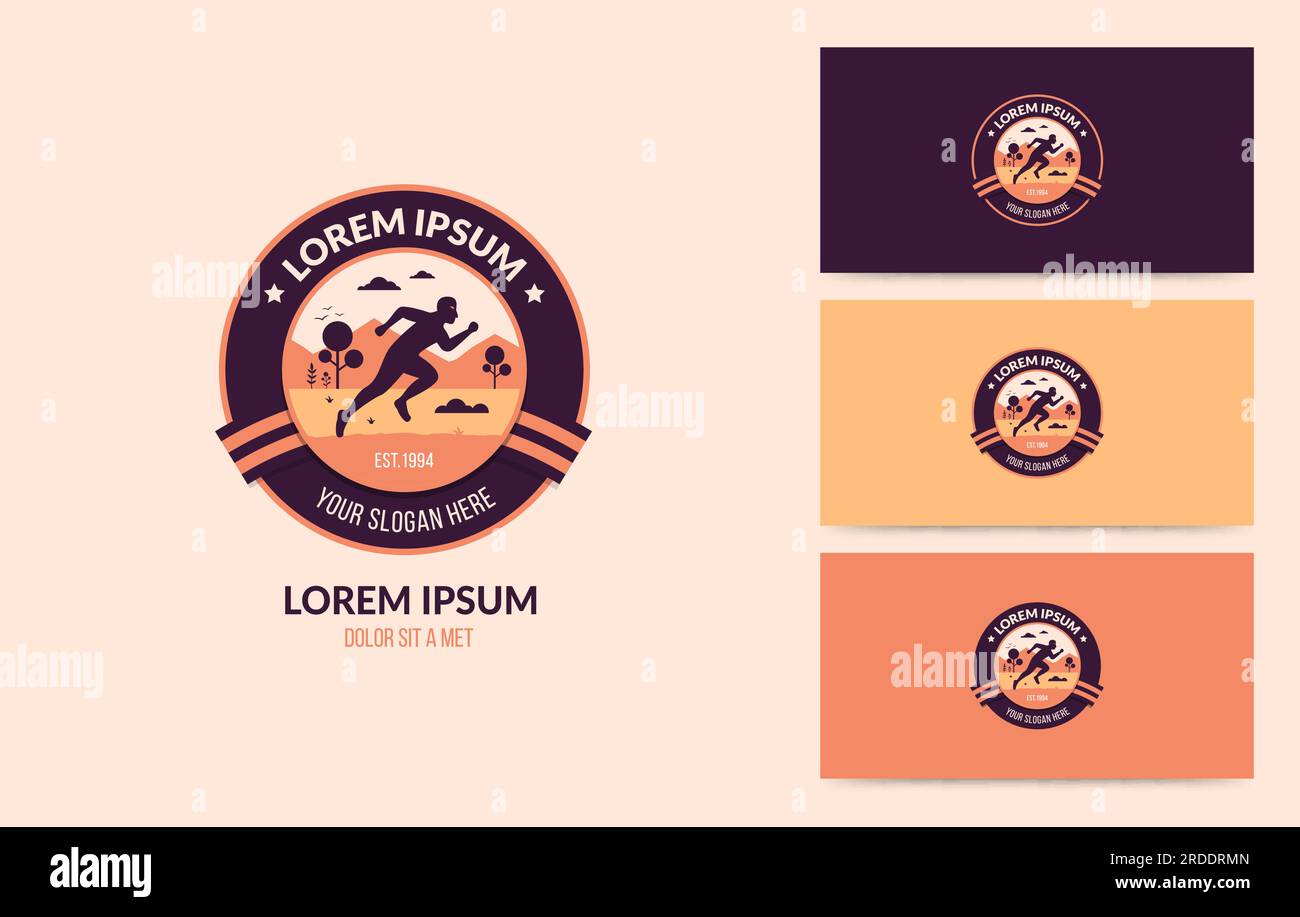 Athletics logo Stock Vector Images - Alamy