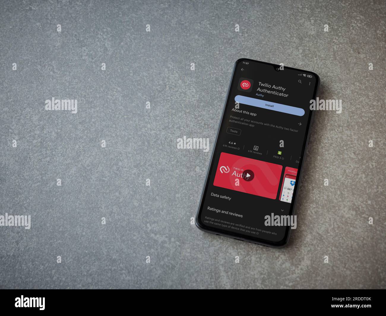 Lod Israel July 16 2023 Twilio Authy Authenticator App Play Store