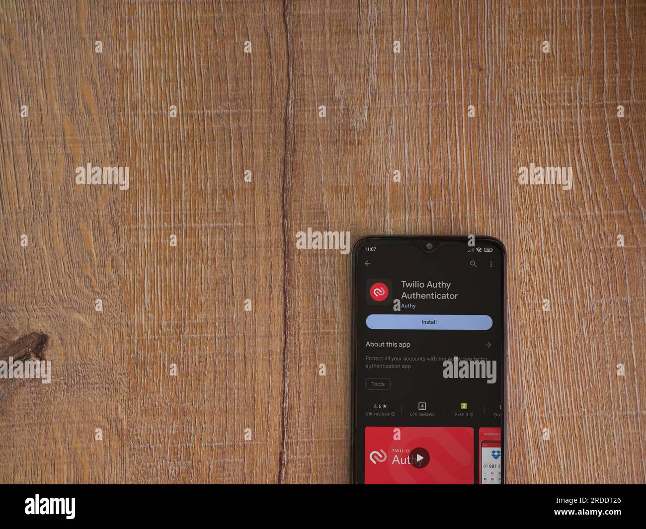 Lod Israel July 16 2023 Twilio Authy Authenticator App Play Store