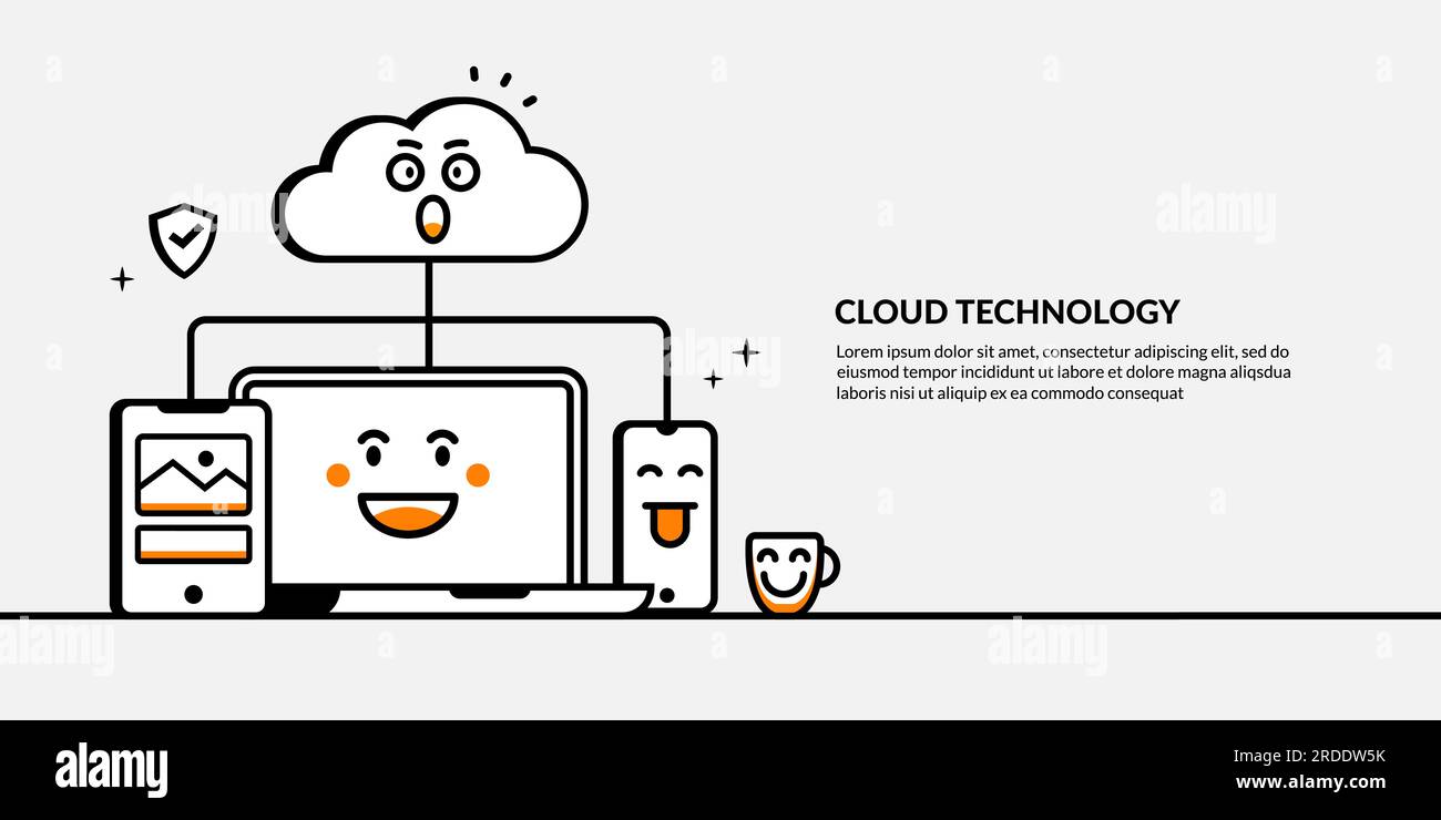 File server background Stock Vector Images - Alamy