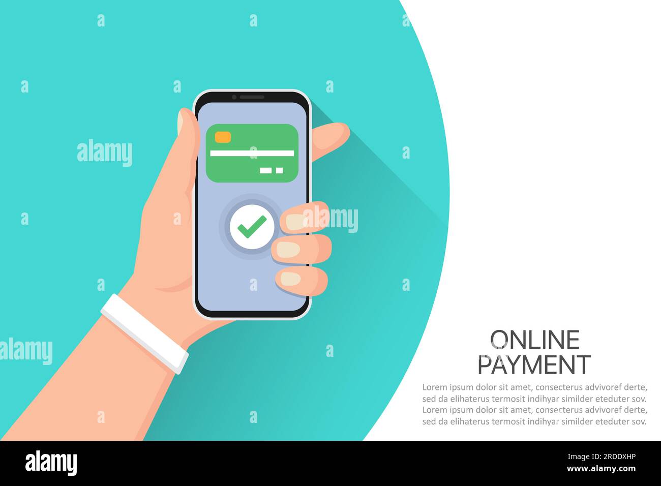 Paying system Stock Vector Images - Alamy