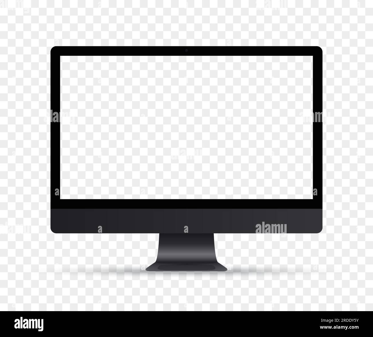 Computer monitor mirror Stock Vector Images - Alamy