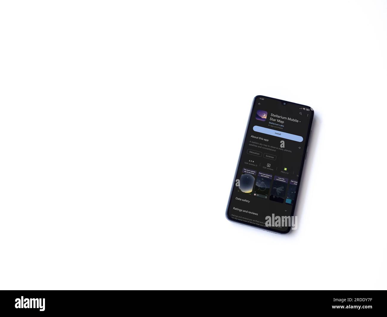 Lod, Israel - July 16,2023: Stellarium - Star Map app play store page ...