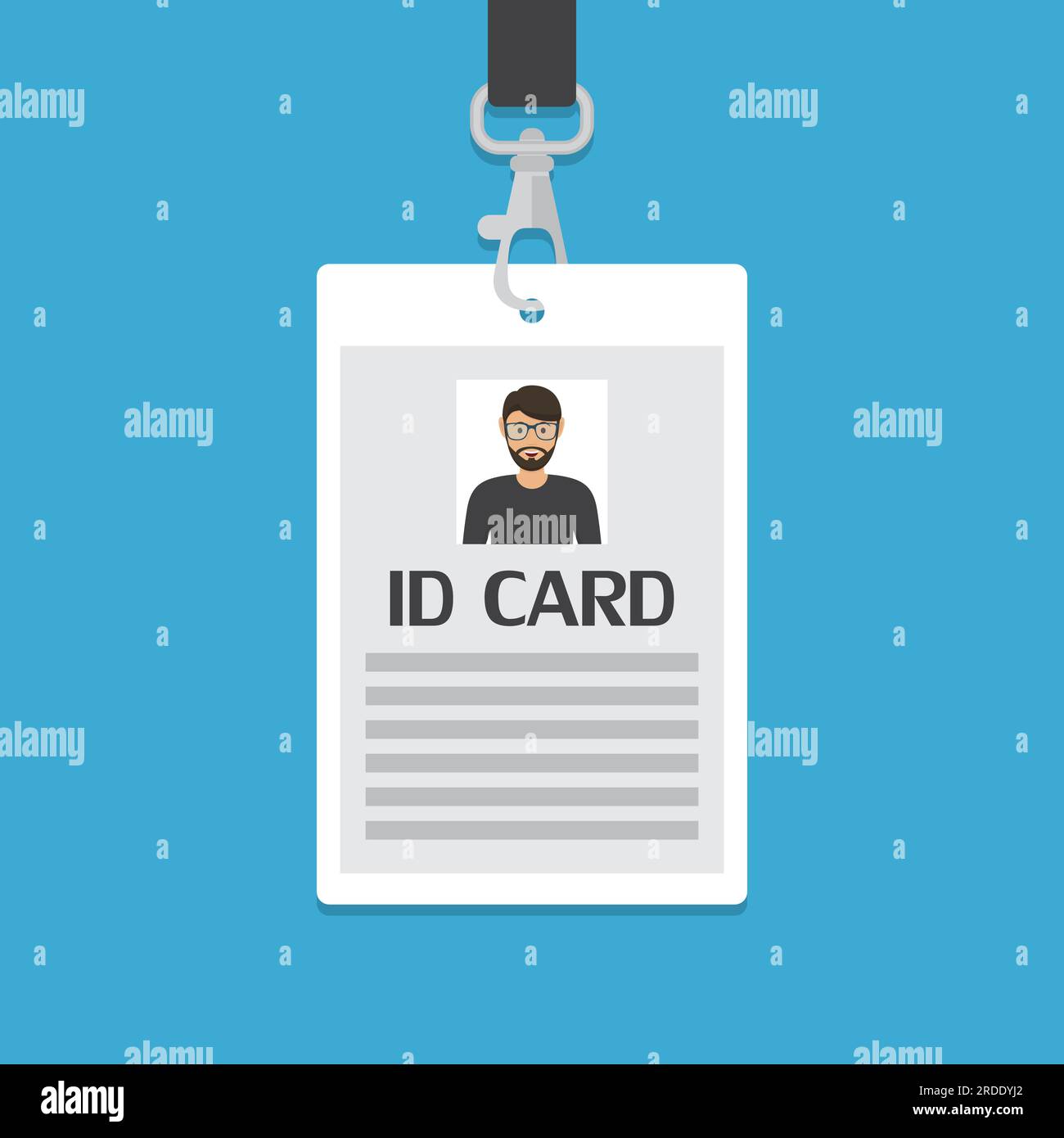 Id card national identity Stock Vector Images - Alamy