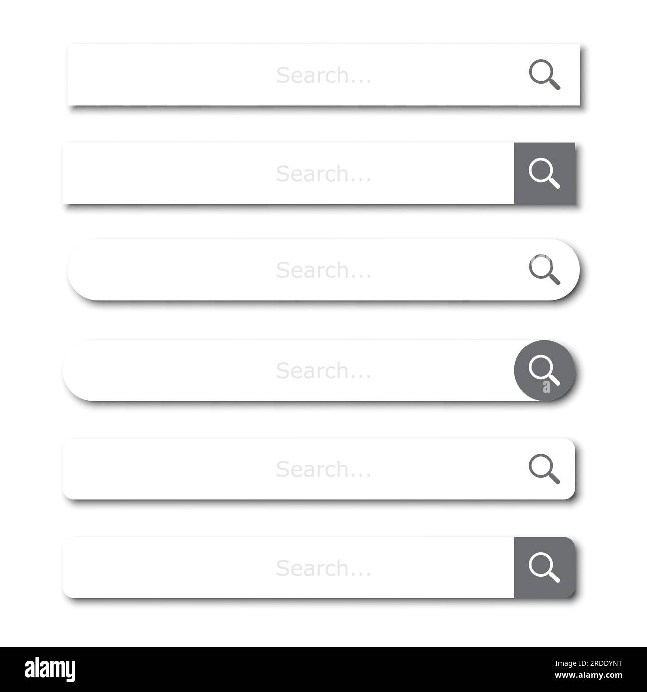 Search bar and cursor Stock Vector Images - Alamy