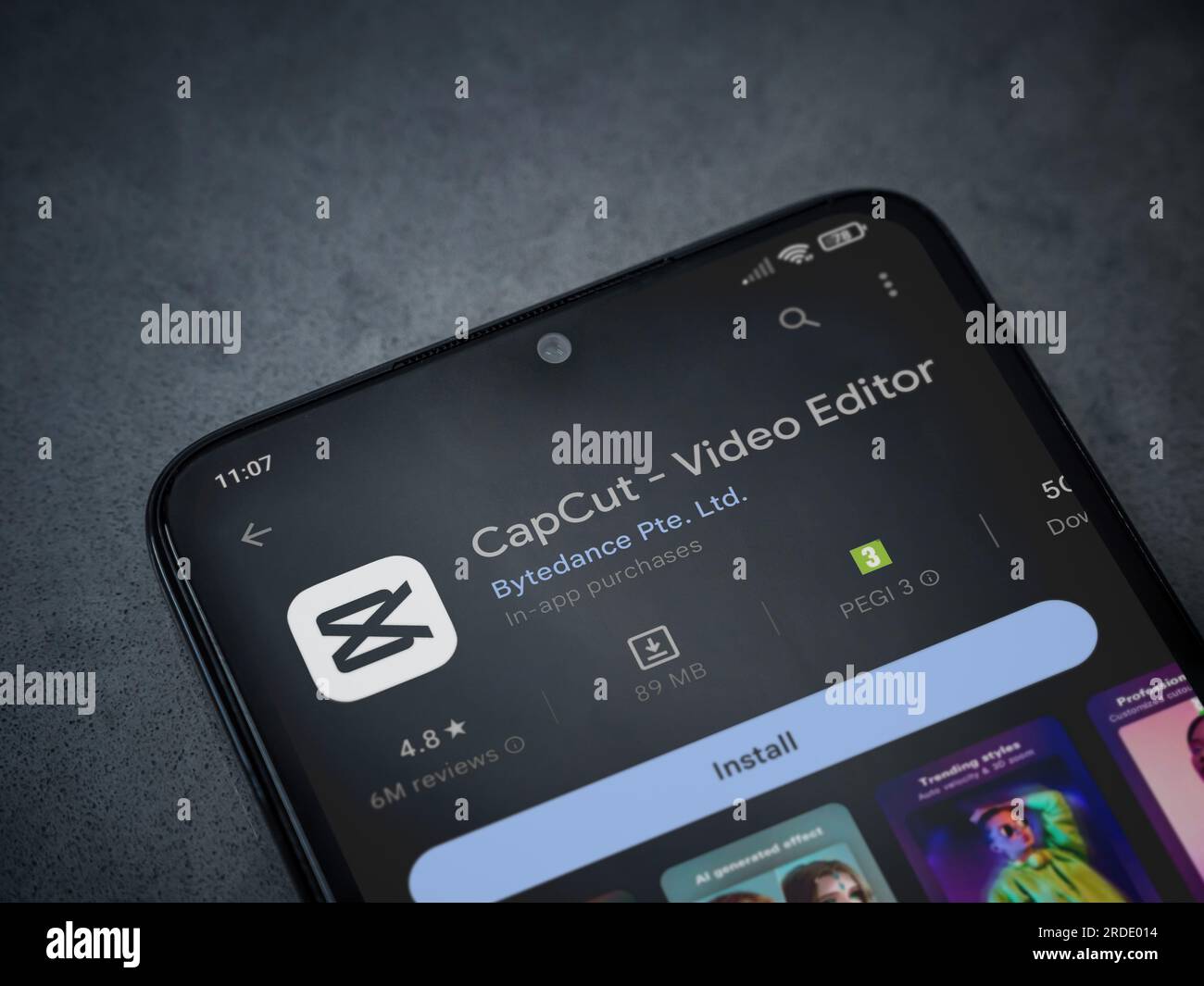 Capcut logo hi-res stock photography and images - Alamy