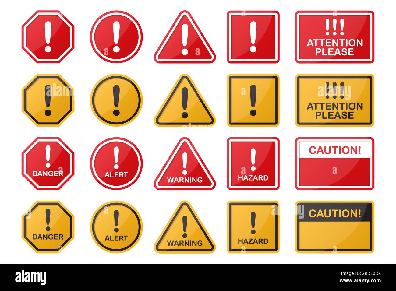 In hazard Stock Vector Images - Alamy