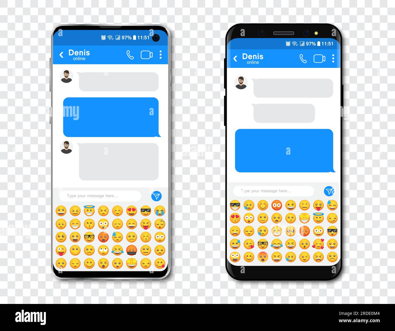 Emoji in technology hi-res stock photography and images - Alamy