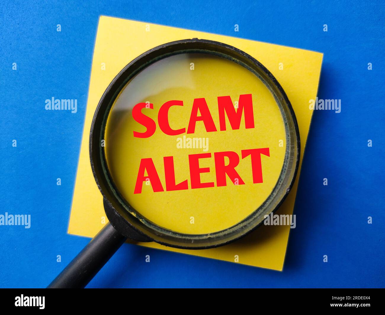 Scam alert alarm background hi-res stock photography and images - Alamy