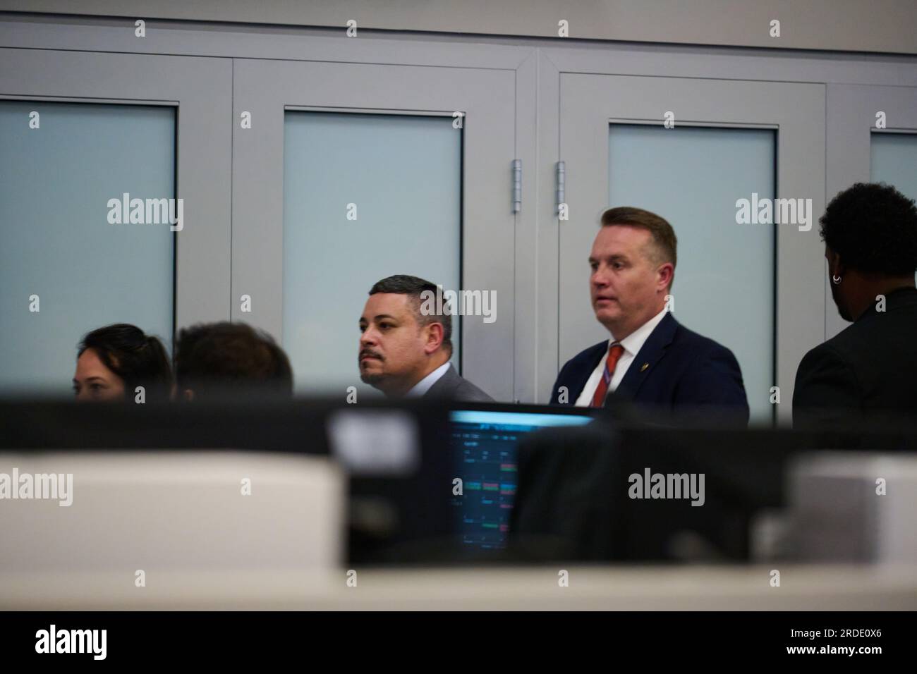 New York, New York, USA. 20th July, 2023. Newly appointed NYC Police ...