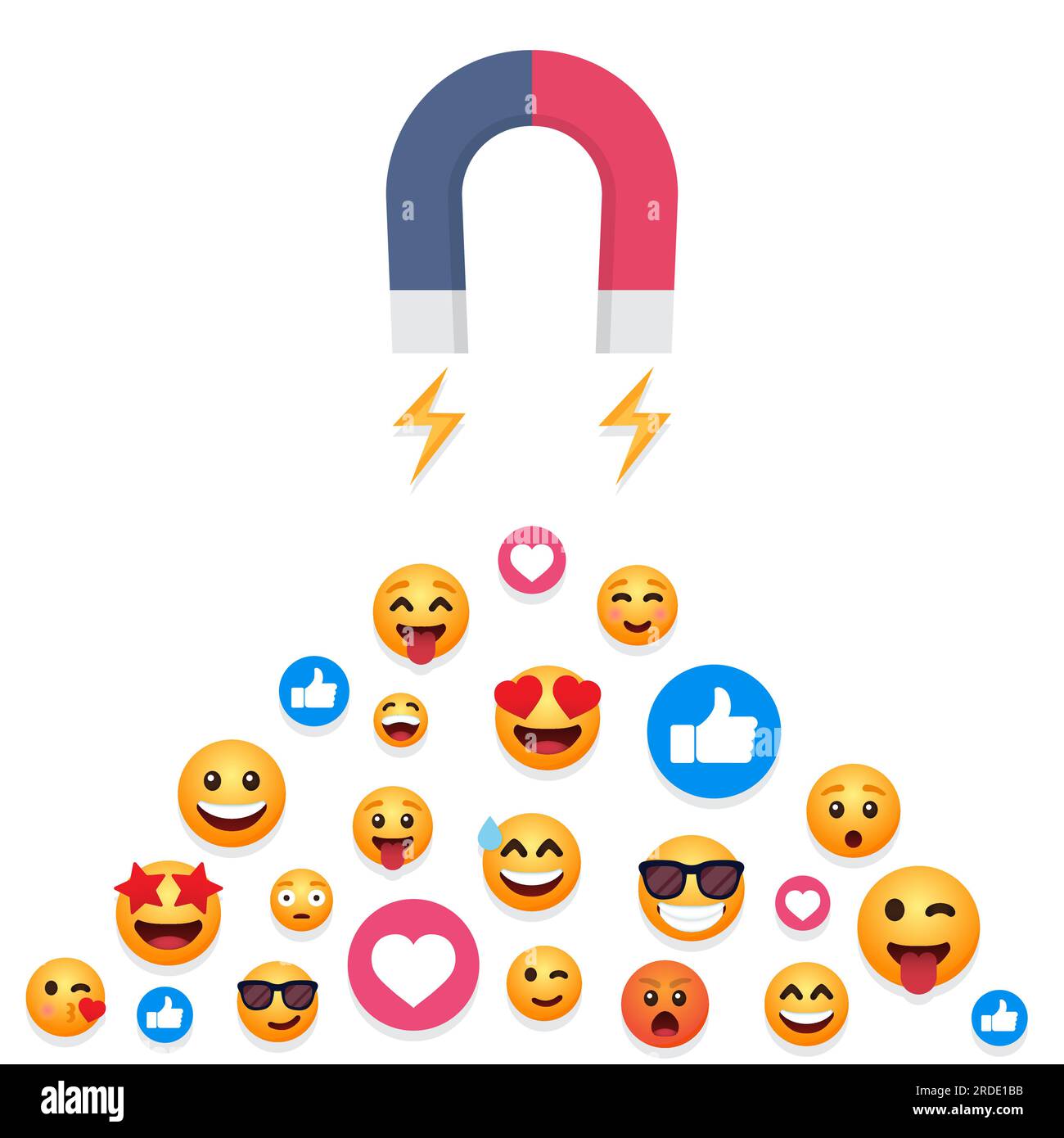 Influencer profile screen likes Stock Vector Images - Alamy