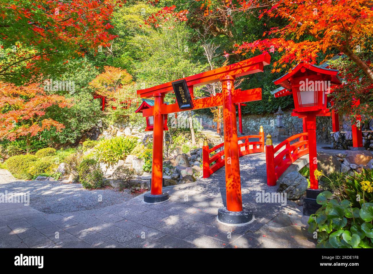Beppu, Japan - Nov 25 2022: Hakuryu Inari Okami (White Dragon Inari ...