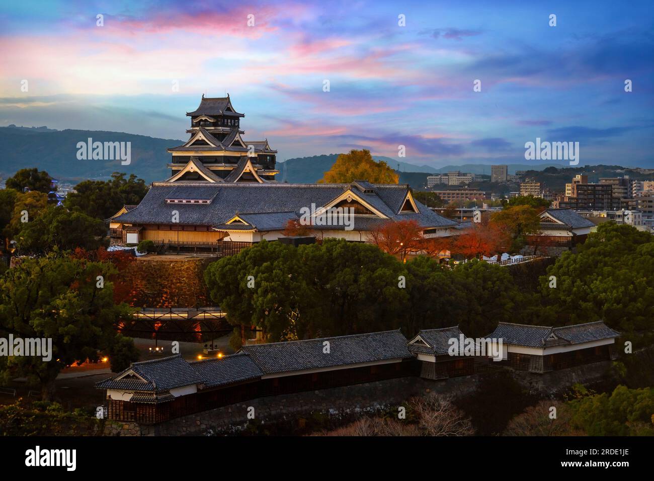 Kumamoto, Japan - Nov 23 2022: Kumamoto Castle's history dates to 1467 ...