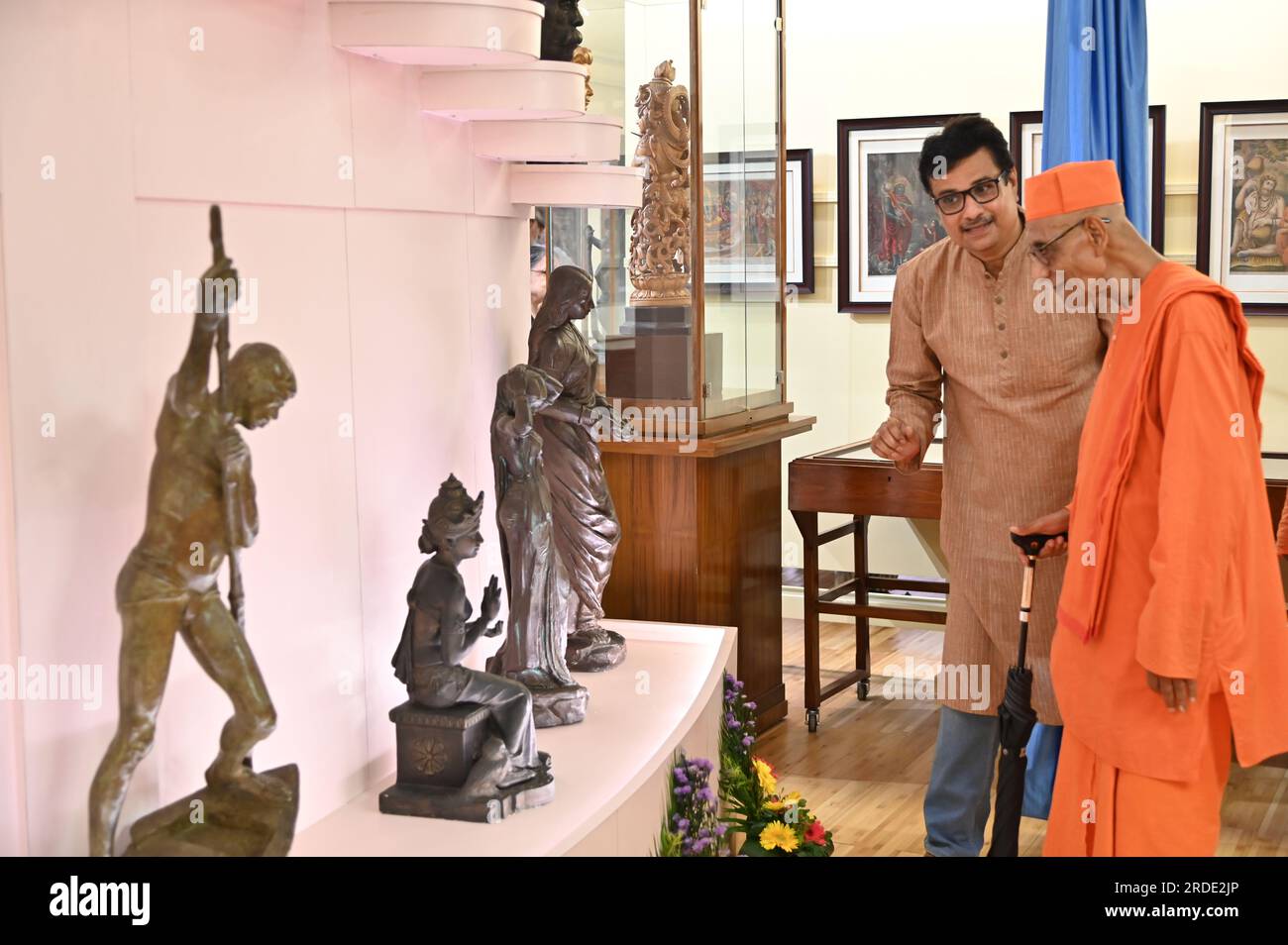 Kolkata, West Bengal, India. 19th July, 2023. Curator of Museum Dr ...