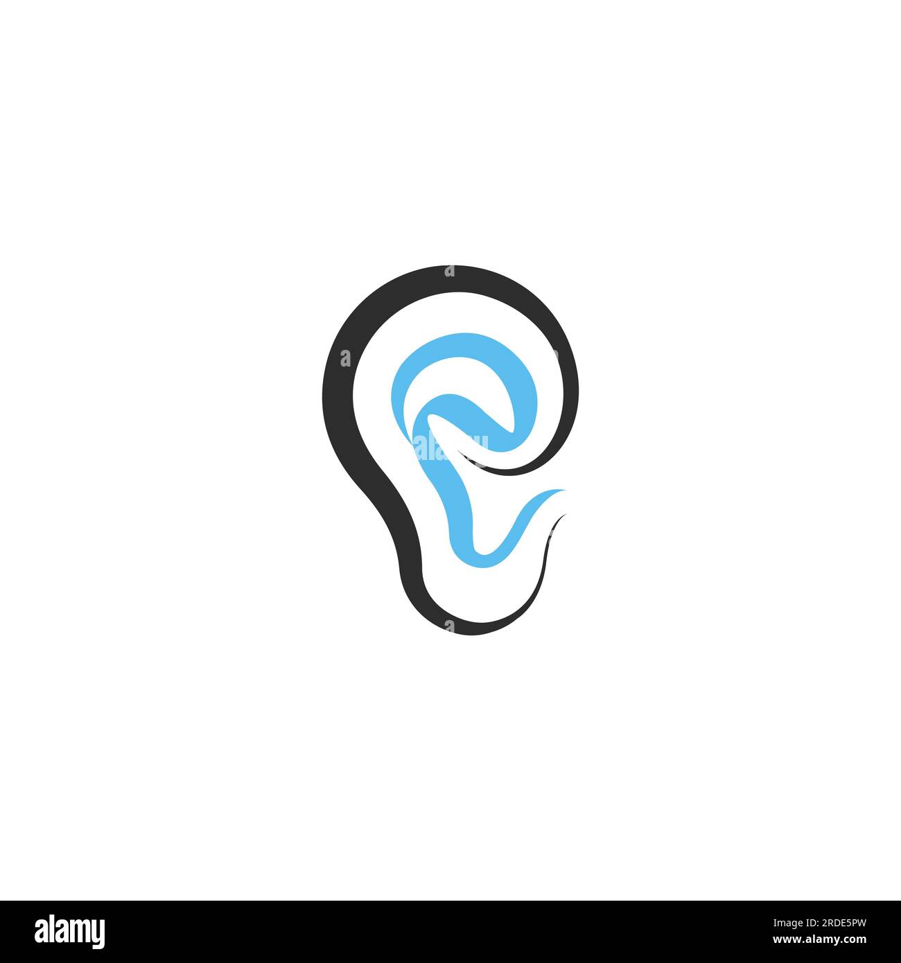 Ear Hearing Logo Creative Design Template Vector Stock Vector Image ...