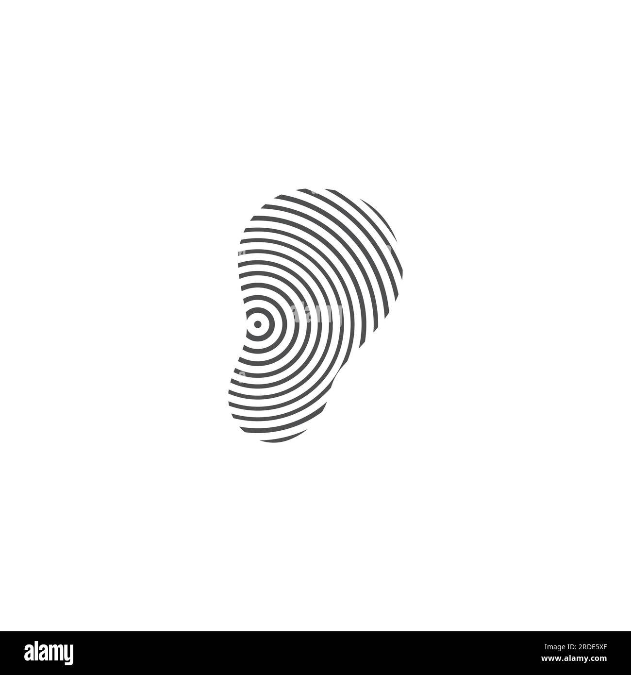 Ear and fingerprint hi-res stock photography and images - Alamy