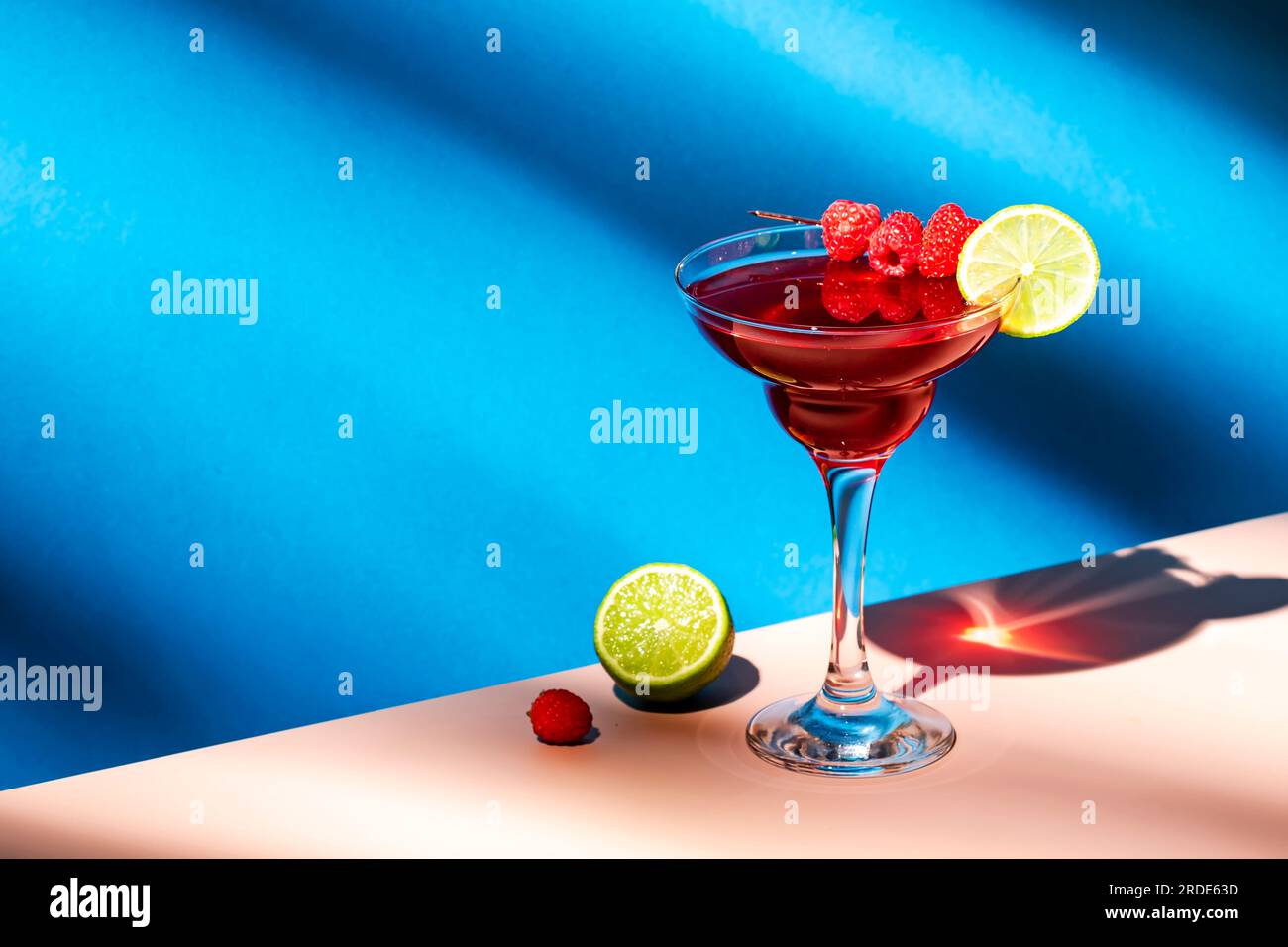 La Bomba Daiquiri alcoholic cocktail drink with white rum, lime juice ...