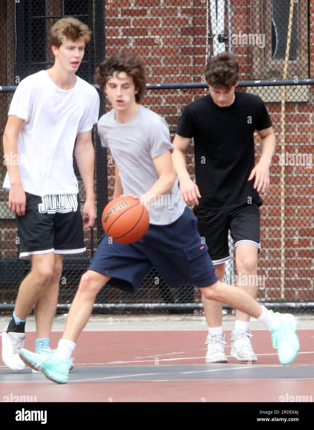 New York, NY, USA. 20th July, 2023. Timothee Chalamet seen at the ...