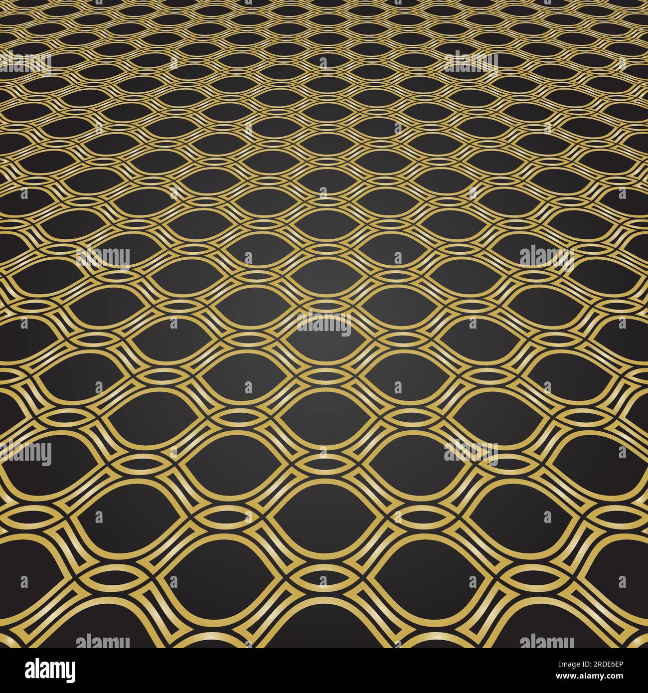 Modern vector black and golden pattern. Wavy abstract texture. Graphic ...