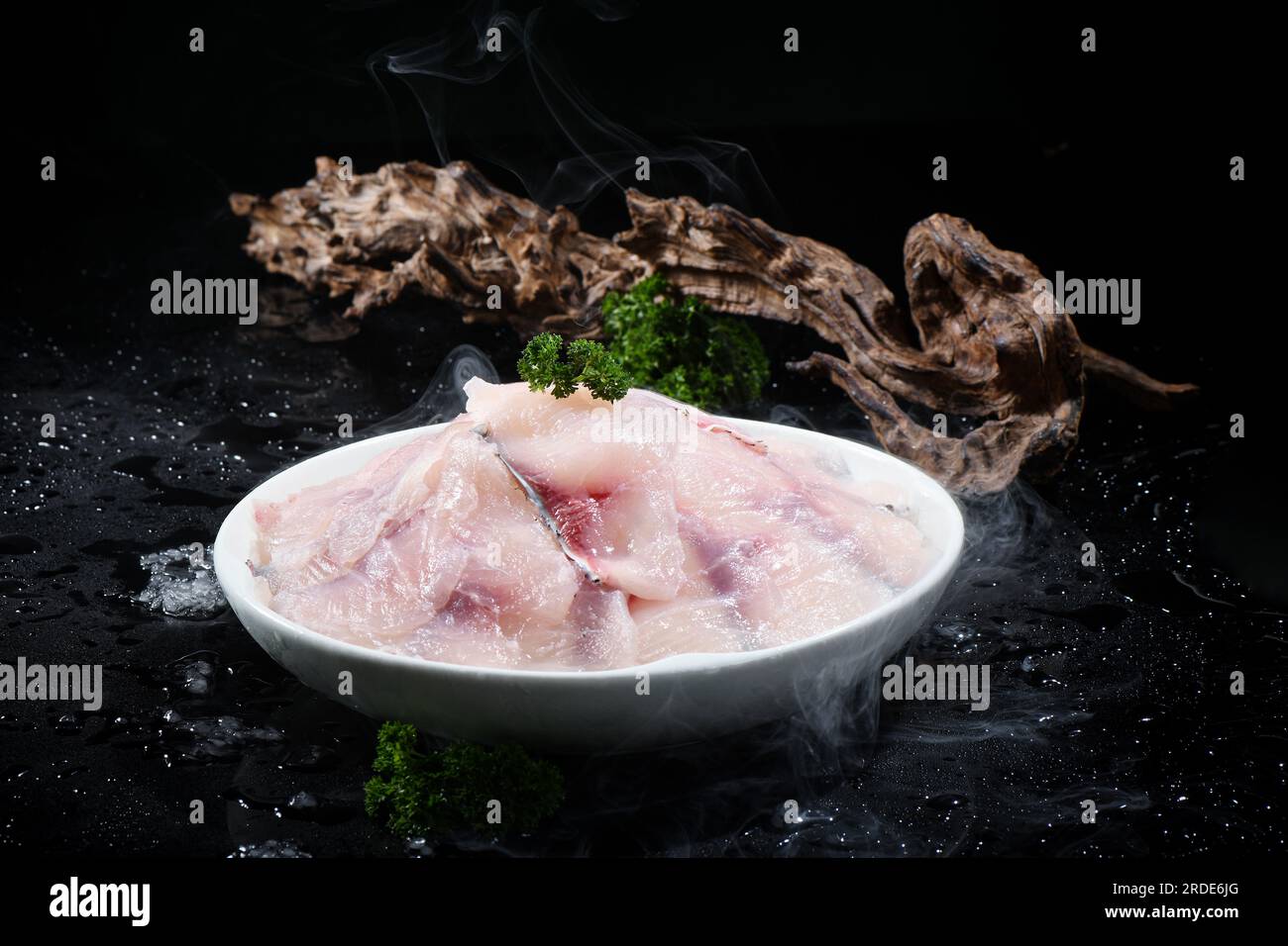 Raw pork fish dish hi-res stock photography and images - Alamy