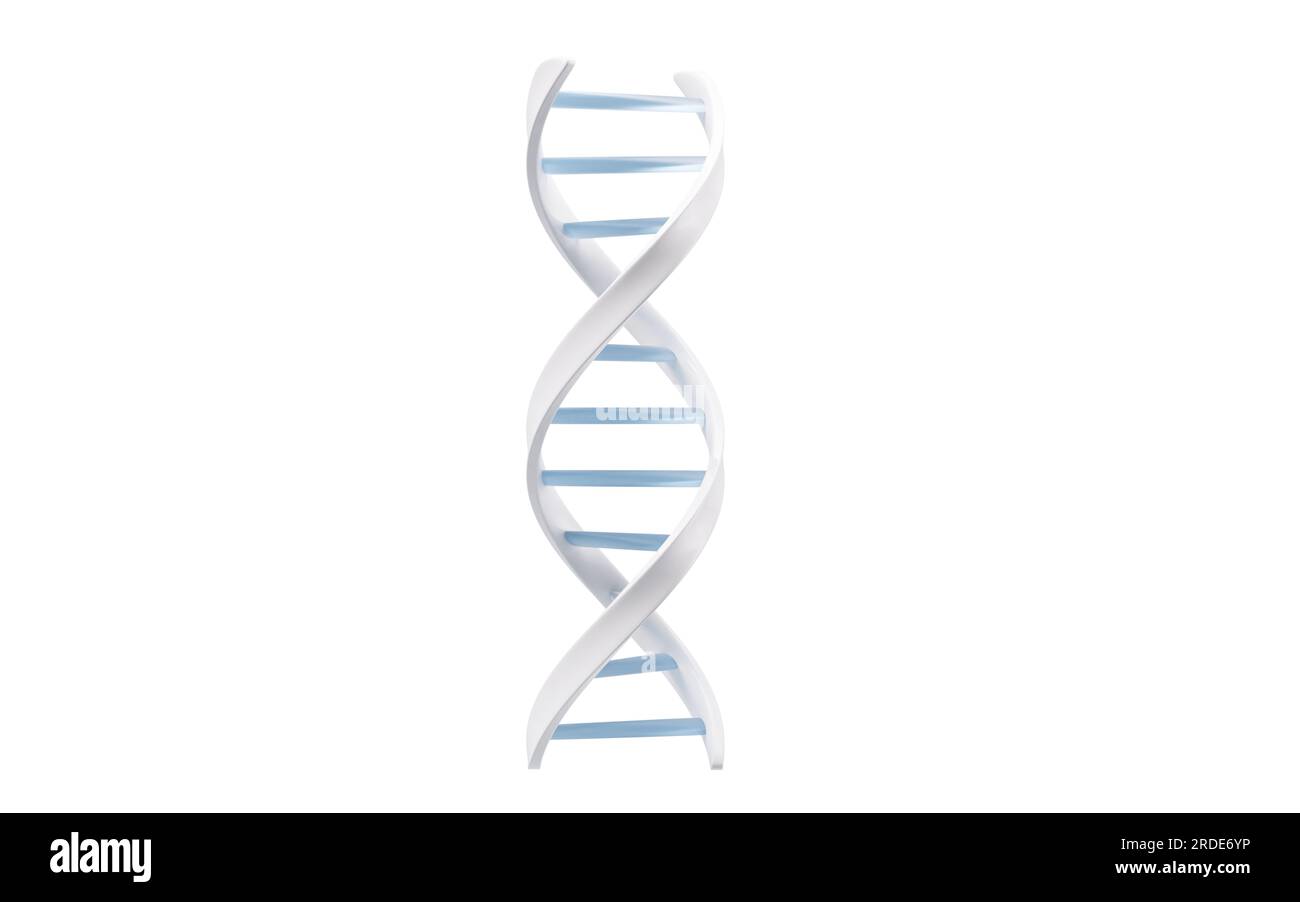 DNA and biotechnology concept, 3d rendering. Digital drawing Stock ...