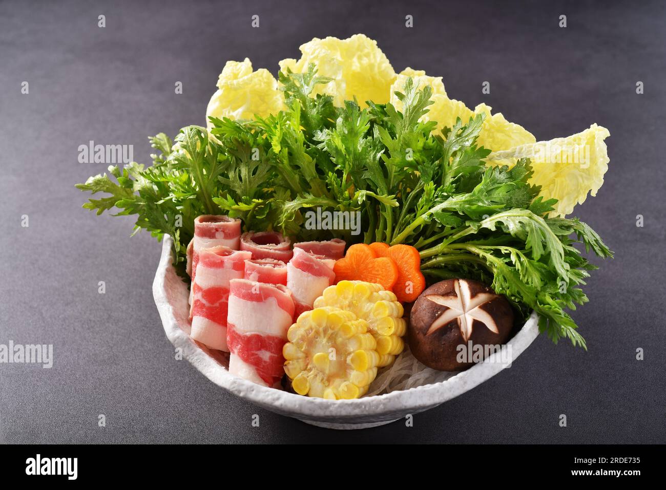 KIMCHI hot pot with Wagyu beef , kimchi pot,japanese food Stock Photo ...