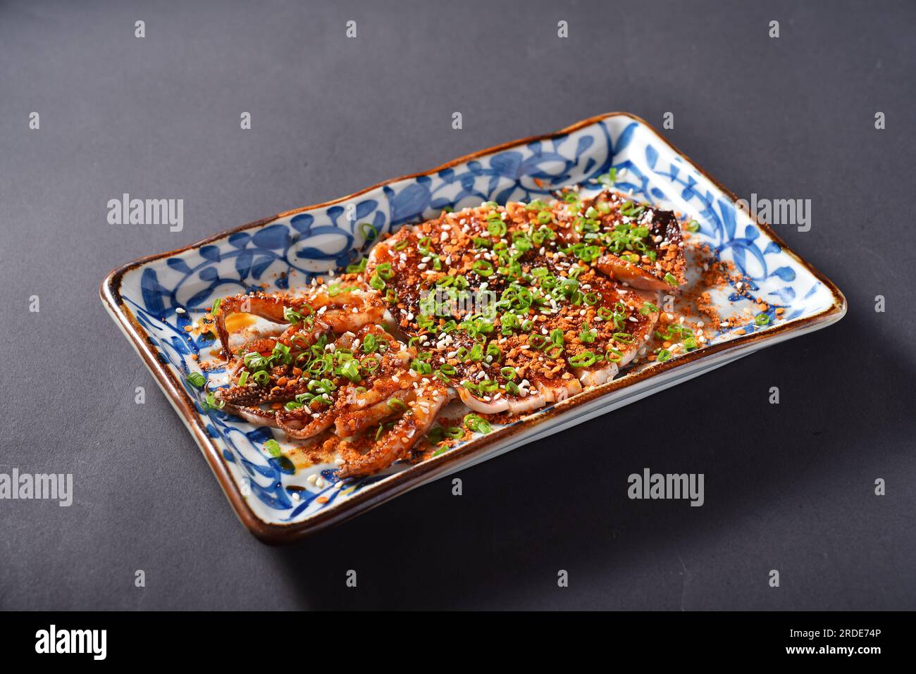 Japanese style Roasted whole squid , japanese food Stock Photo - Alamy