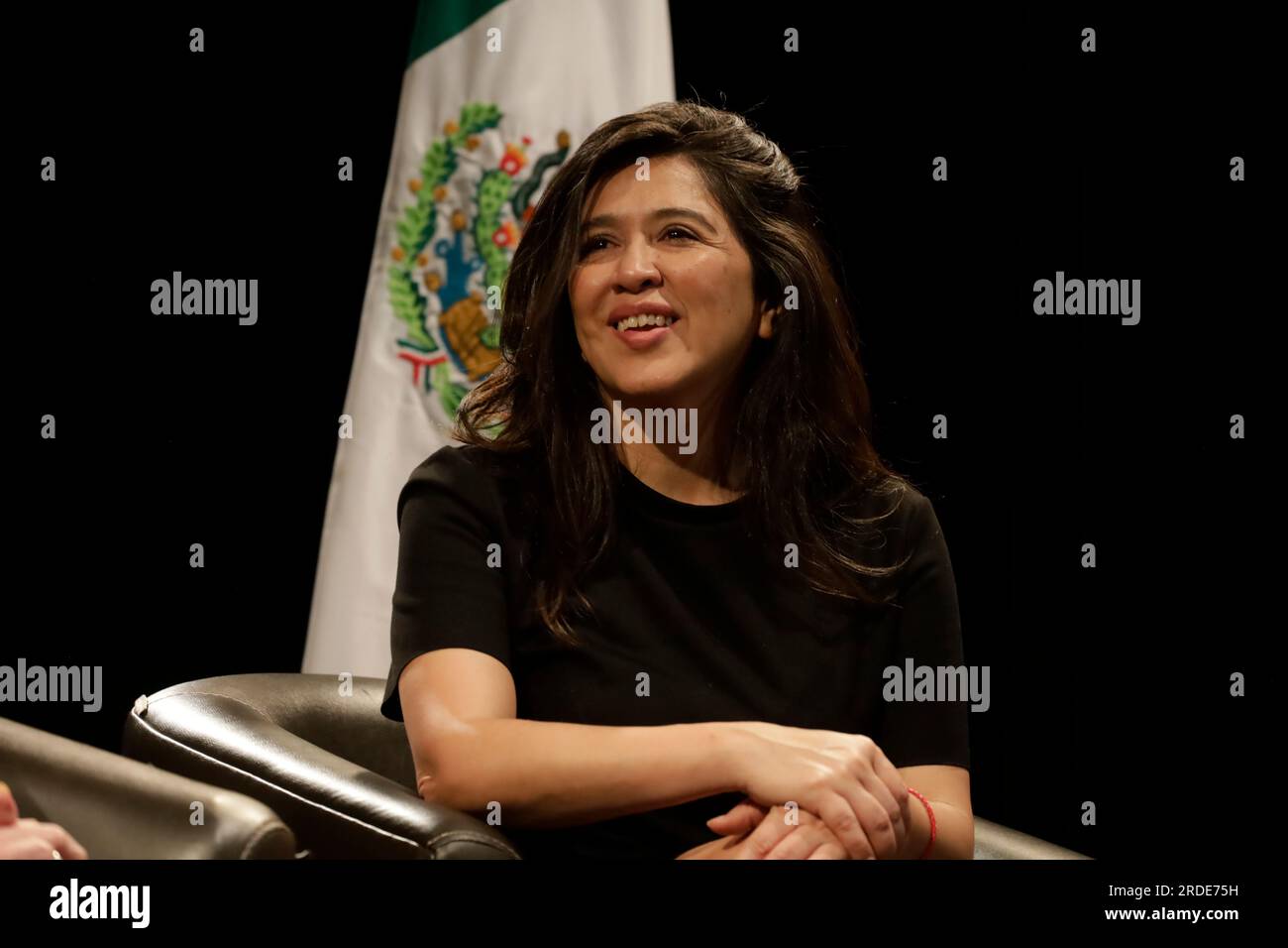 Mexico City, Mexico. 20th July, 2023. Victoria Montenegro, legislator ...