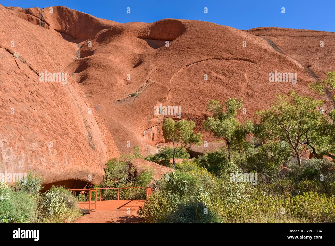 Beautiful view of Uluru, Ayers rock at Uluru-Kata Tjuta National Park ...