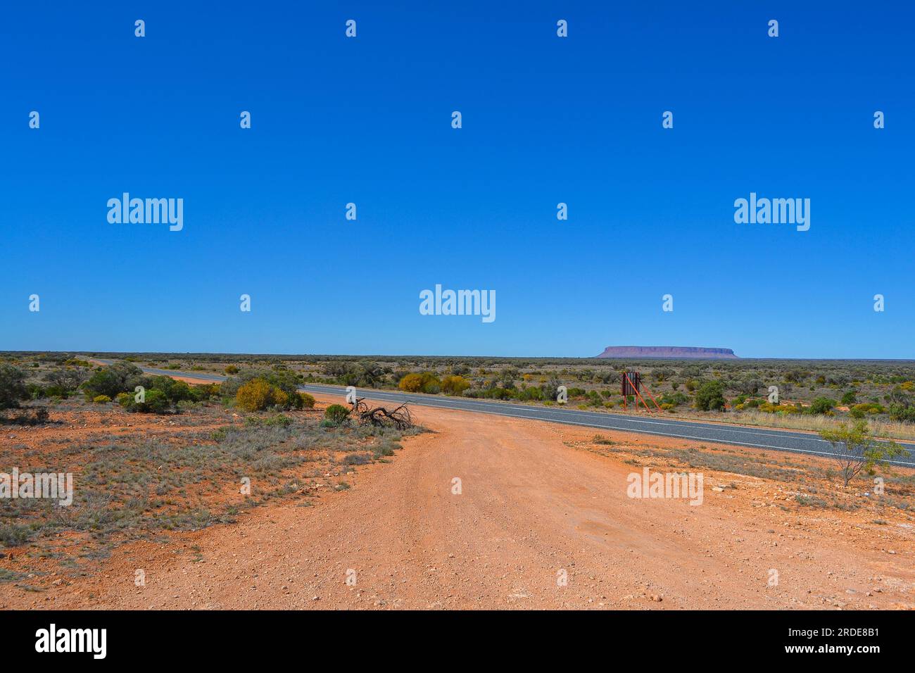 Panoramic view of Kata Tjuta / Mount Olga and the Western Desert in ...