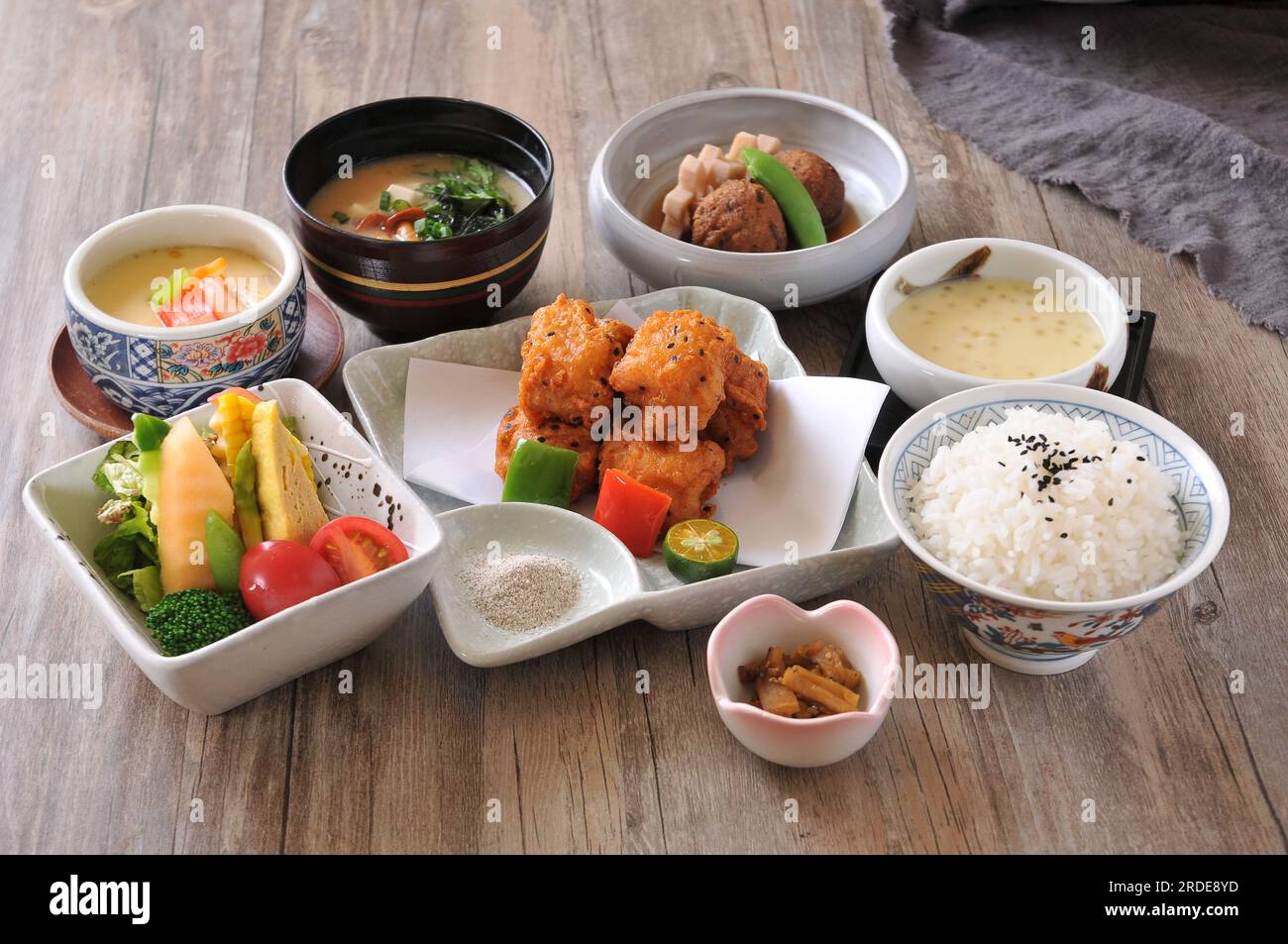 Teishoku set meal hi-res stock photography and images - Alamy