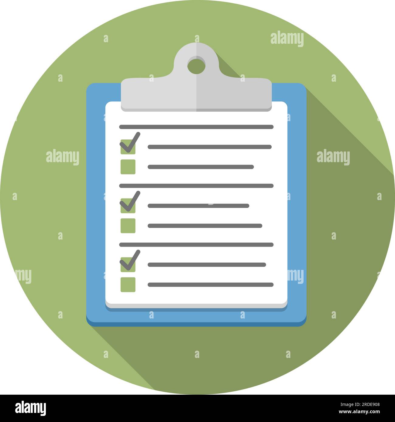 Clipboard survey student Cut Out Stock Images & Pictures - Alamy