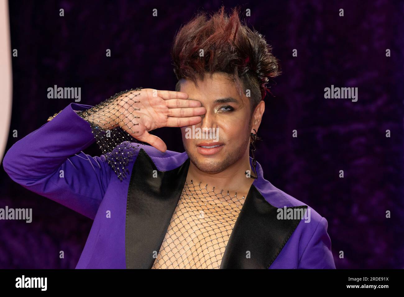 San Juan, Puerto Rico. 20th July, 2023. Fedro arrives at the 2023 ...