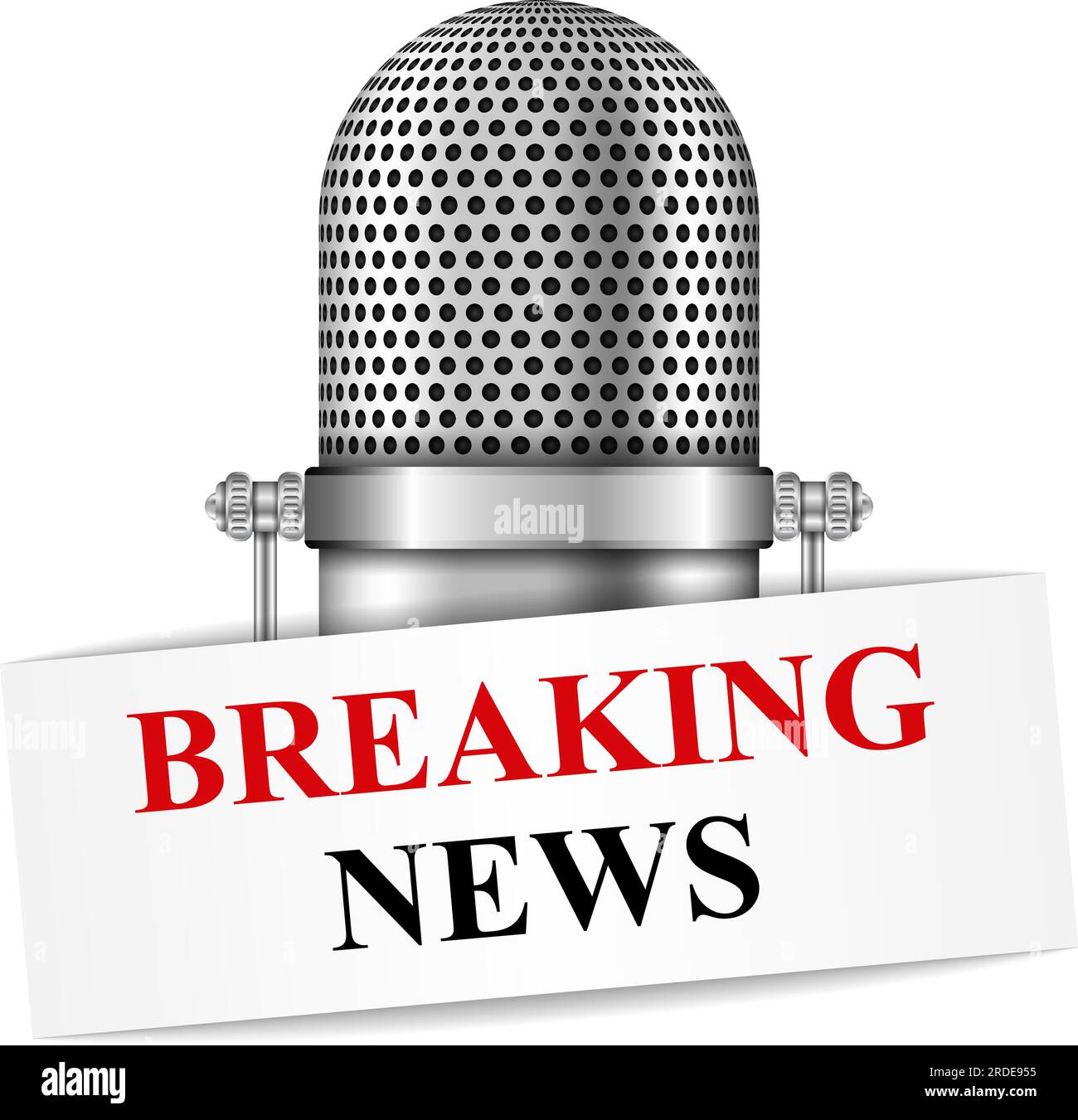 Breaking news banner hi-res stock photography and images - Alamy