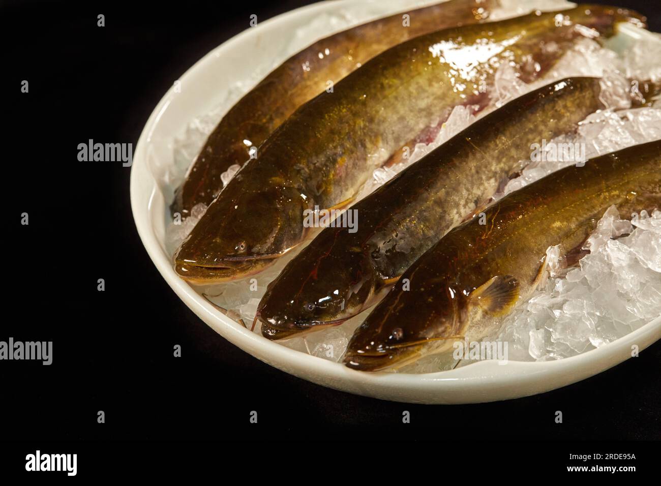 Chinese food:spicy yellow bone fish,Yellow cartfish Stock Photo - Alamy