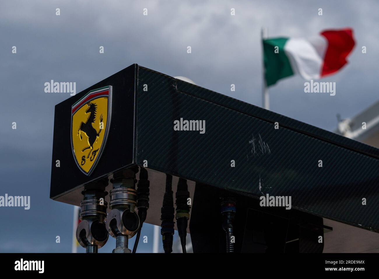 Italian f1 flags 2023 hi-res stock photography and images - Alamy