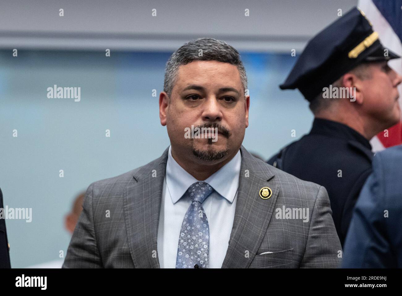 New York, New York, USA. 20th July, 2023. Police Commissioner Edward ...