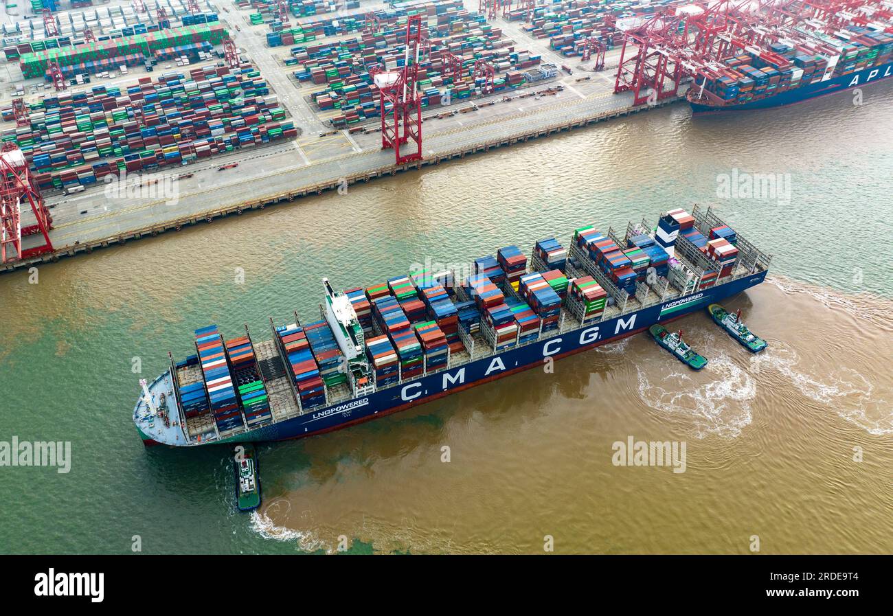 Shenyang City, China, 20 July, 2023. SHANGHAI, CHINA - JULY 21, 2023 ...