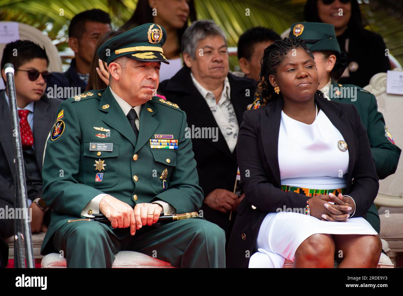 Bogota, Colombia. 20th July, 2023. Colombia's army major general Hugo ...