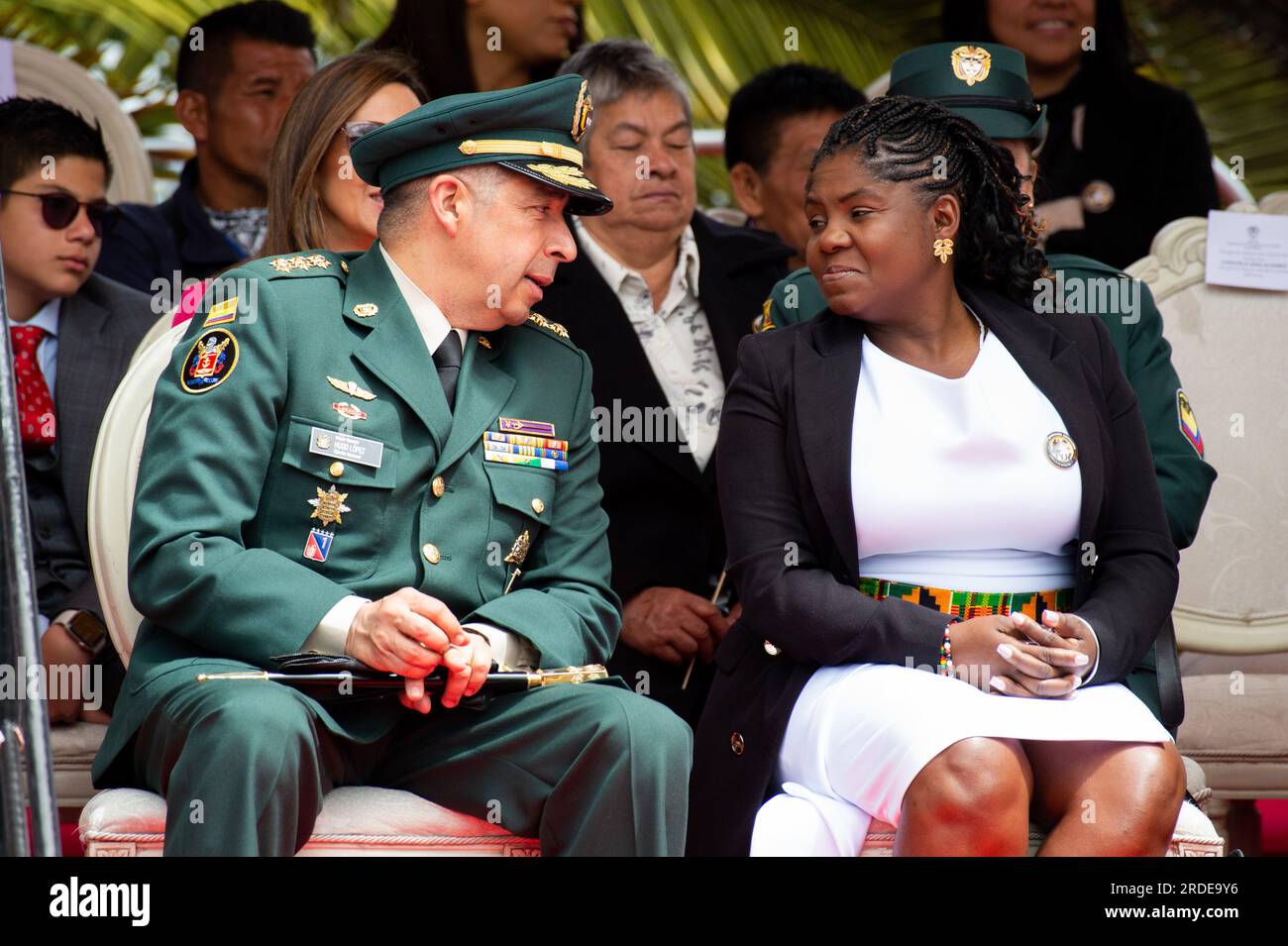 Bogota, Colombia. 20th July, 2023. Colombia's army major general Hugo ...