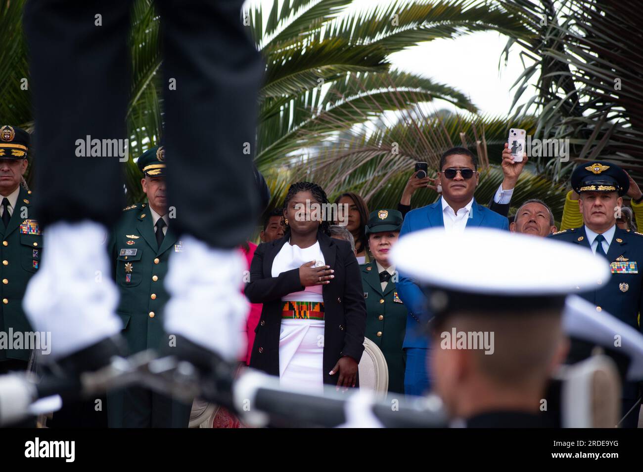 Bogota, Colombia. 20th July, 2023. Colombia's vice-president Francia ...