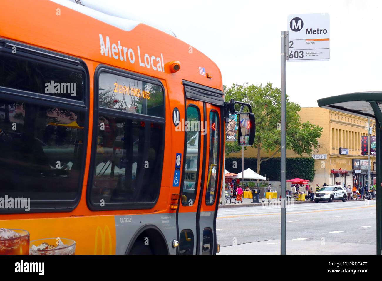 Los Angeles, California: LA Metro Bus Transit, Public Transport of Los ...