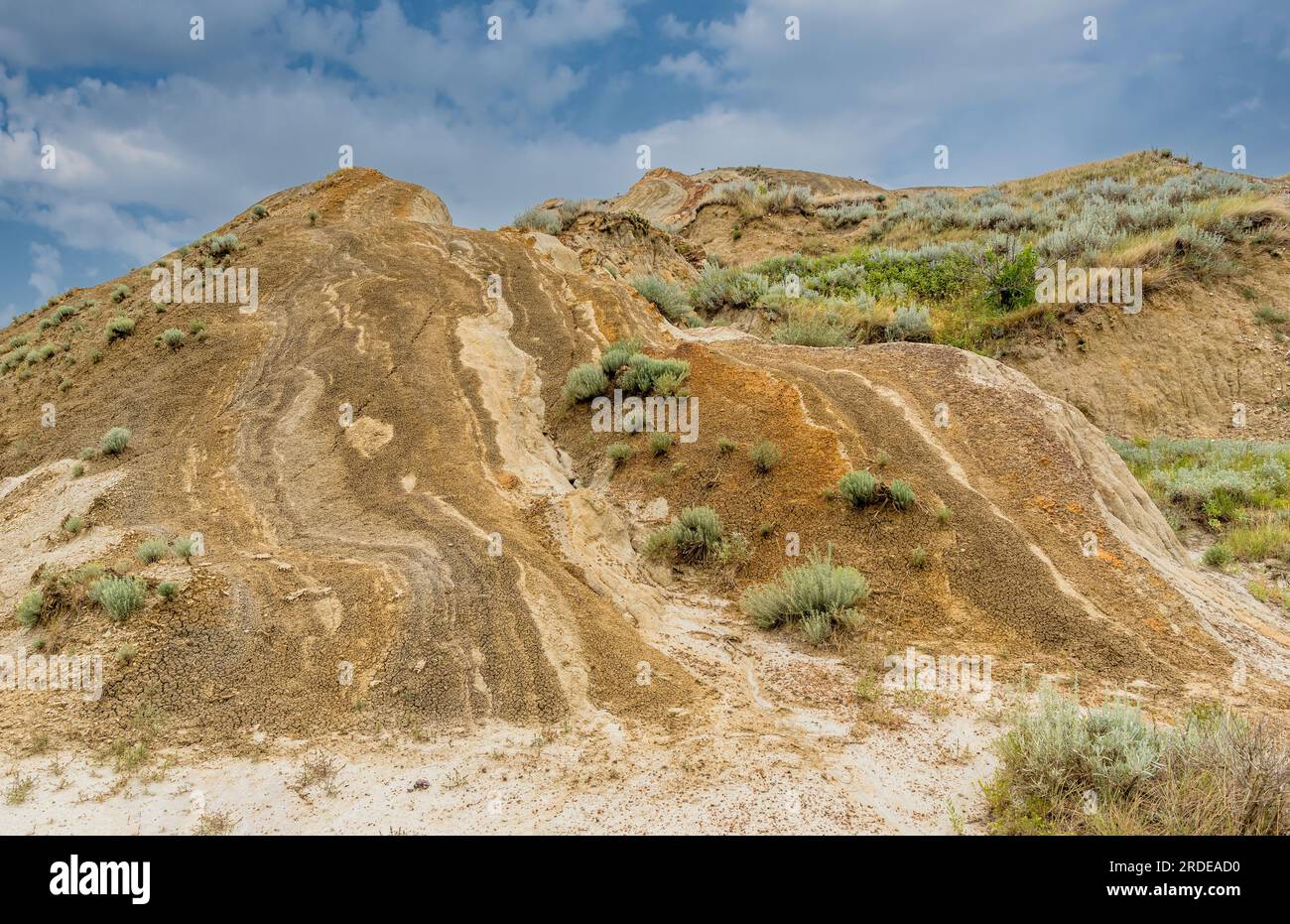 Massold clay canyons in Claybank, Saskatchewan Stock Photo - Alamy