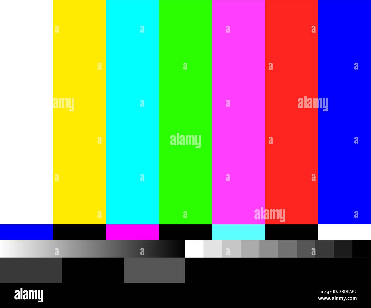 TV no signal background illustration. No signal television screen ...