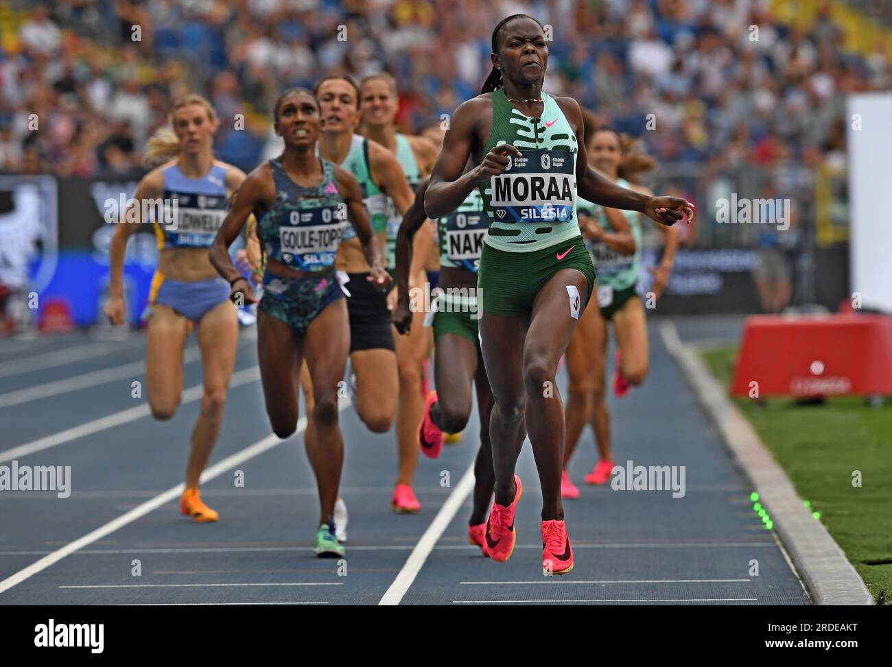 Mary moraa ken wins womens 800m in 1 hi-res stock photography and ...