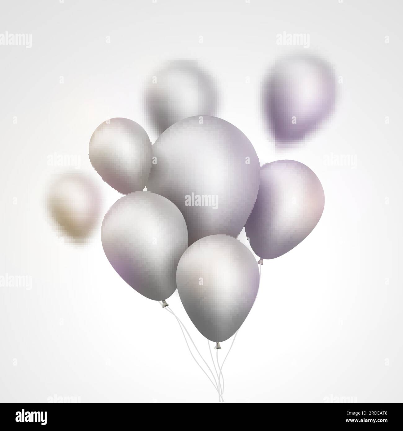 Balloon Bunch Template