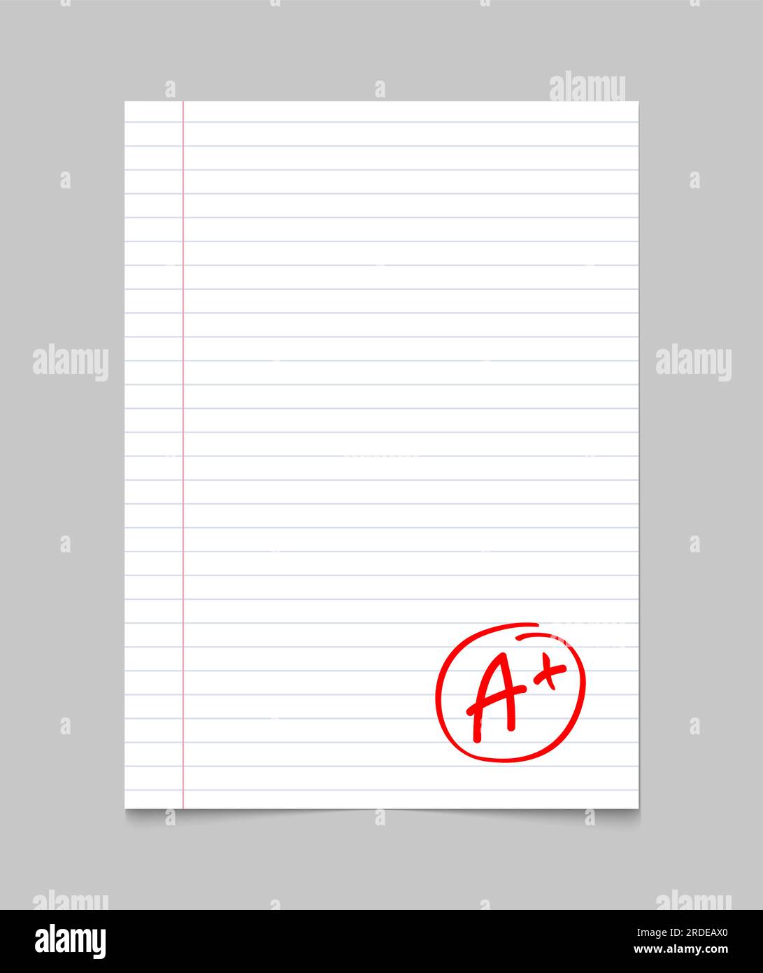 School grading Stock Vector Images - Alamy
