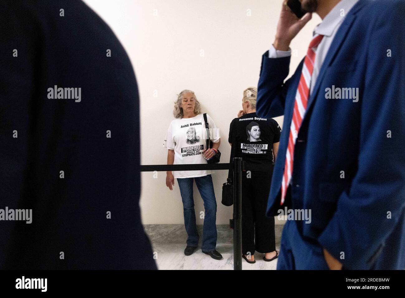 Washington, United States. 20th July, 2023. Ashli Babbitt's mother ...