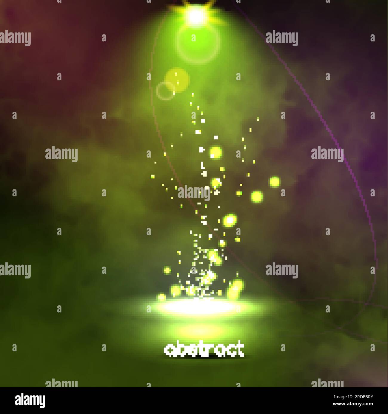 Smoky nightclub Stock Vector Images - Alamy
