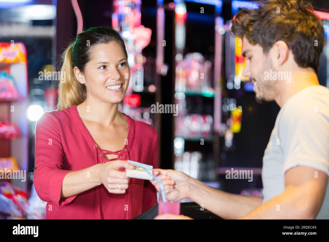 Billing counter of restaurant hi-res stock photography and images - Alamy